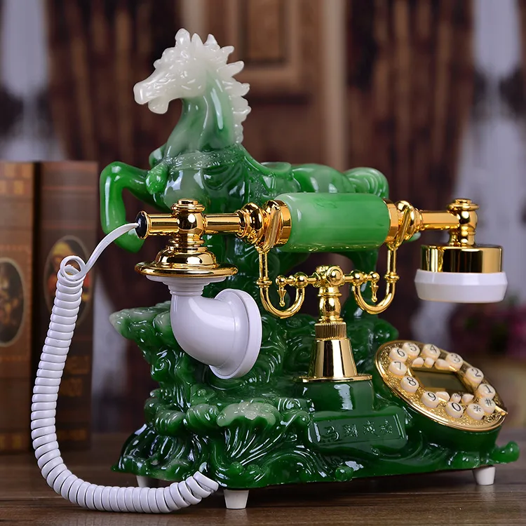 Vintage Style Landline Telephone Decorative Retro Phone For Home Or ...