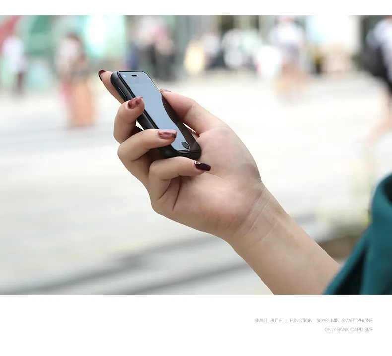Super Mini Android SmartPhone Cell Phones Original SOYES 7S MTK6580 ...