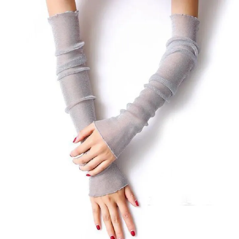 Lace UV Protection Arm Sleeves - Women's Sun Gloves, Driving Gloves ...