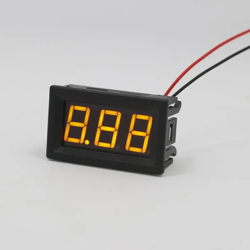 Mini Digital Voltmeter DC 2.5-30V - Accurate Battery Test Meter Gauge ...