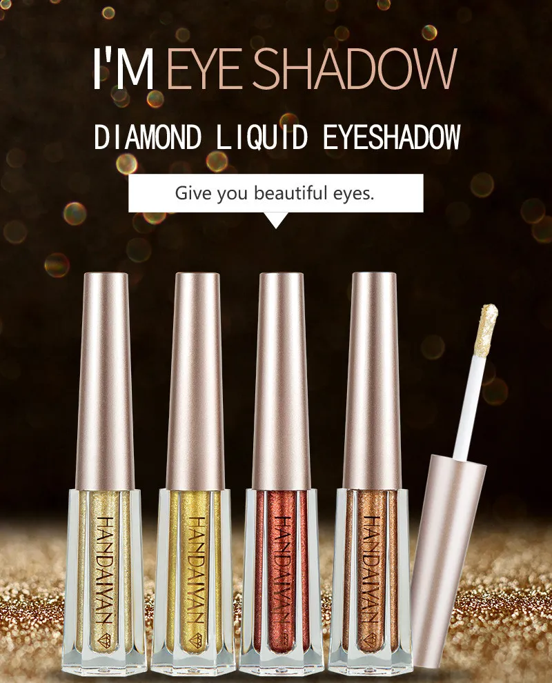 DHgate.com:Diamond Liquid Eyeshadow, 12 Shades - Shimmery, Long-Lasting ...