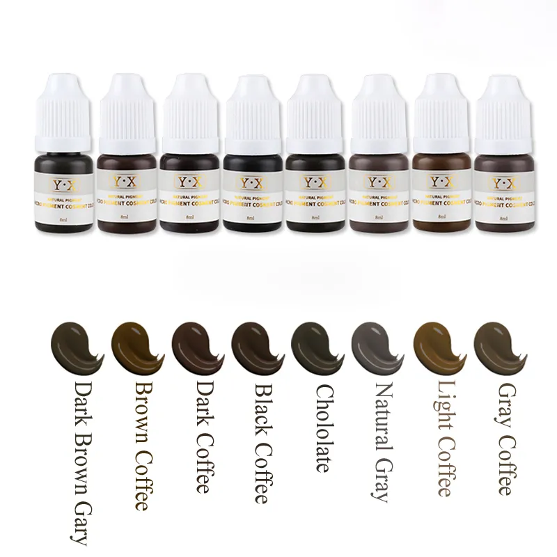 Professional Microblading Pigment Tattoo Ink For Permanent Makeup ...