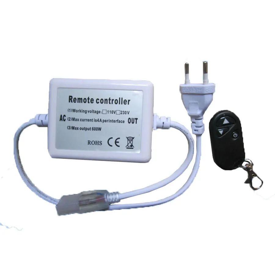 Remote Control Dimmer For Led Lights Kit, High Voltage Wireless RF ...