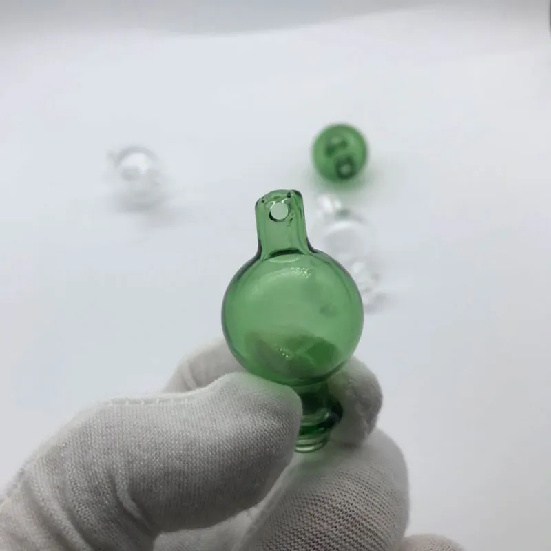 Glass Bubble Carb Cap With Side Hole 25mm OD For Quartz Ball Insert ...
