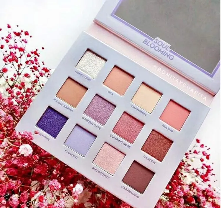 Blooming Eyeshadow Palette - Shimmer Matte Eye Shadow - High Pigment ...