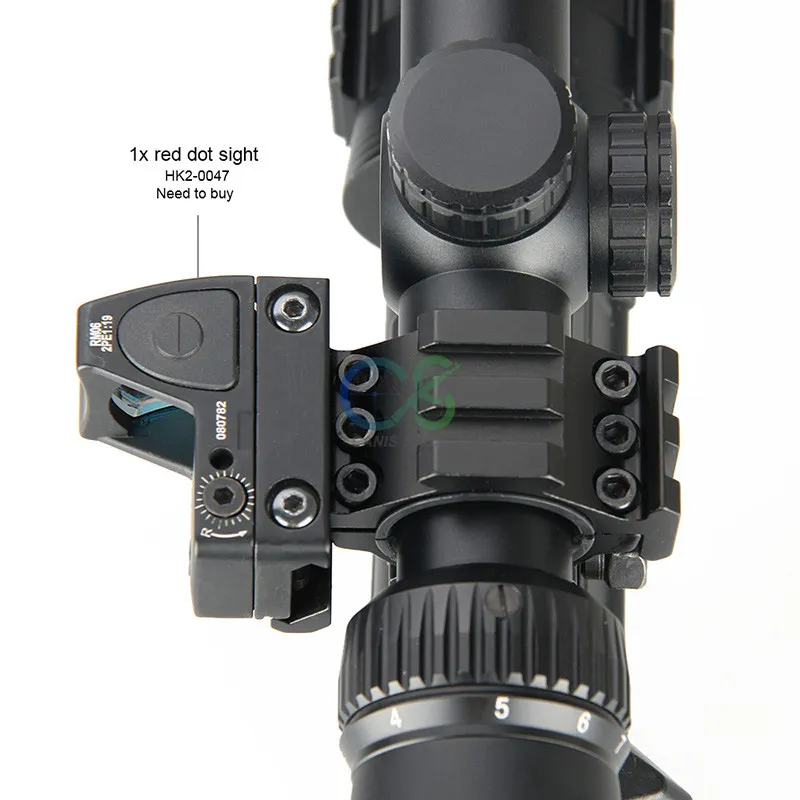 New Arrival Rifle Scopes Mount With Side 21.2mm Rail Black Color Fits ...