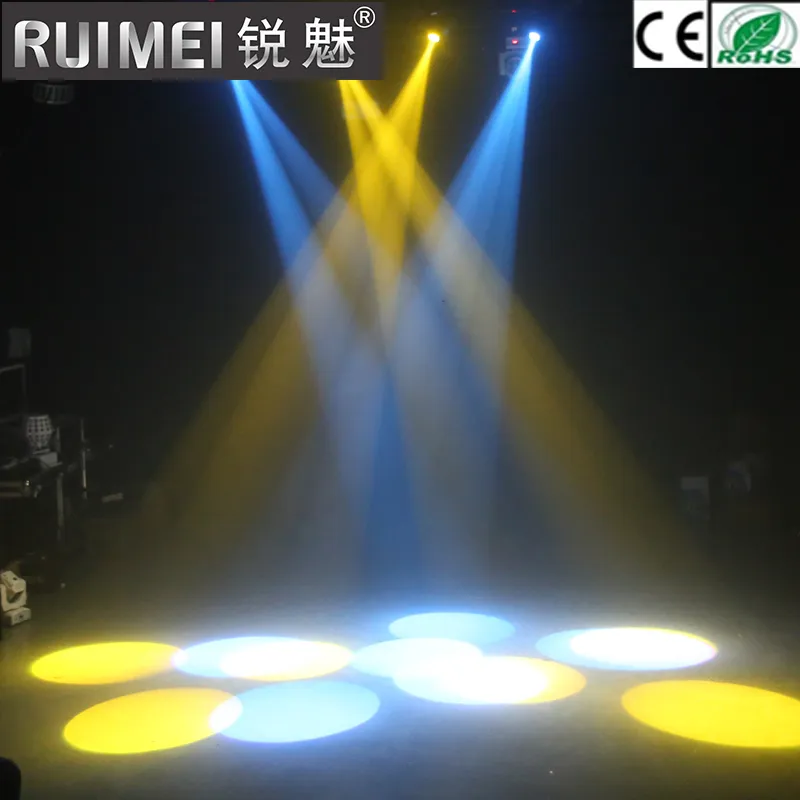 Mini Spot 60W DJ LED Moving Head Lights Professional Disco Beam Gobos ...