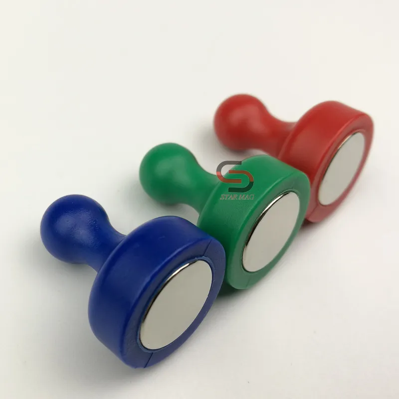 DHgate.com:20 Pack 3KG Magnetic Push Pins, 25mm Neodymium Magnets for ...