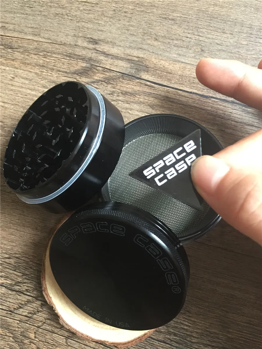 Wholesale CNC Space Case Grinder Aluminum Herb Grinder Tobacco Smoking ...