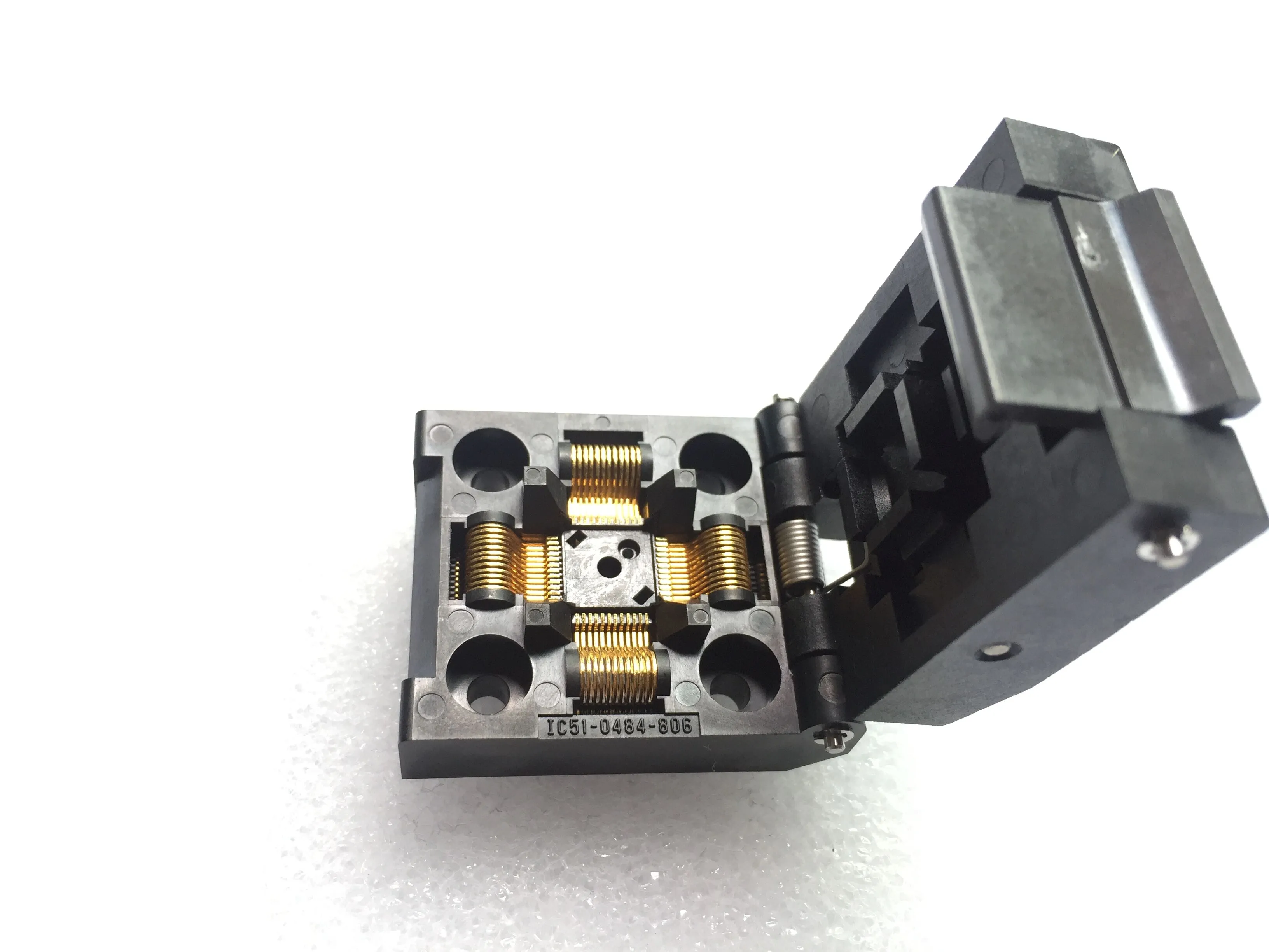 QFP48 IC Test Socket: 0.5mm Pitch Burn-In Socket - Reliable & Durable ...