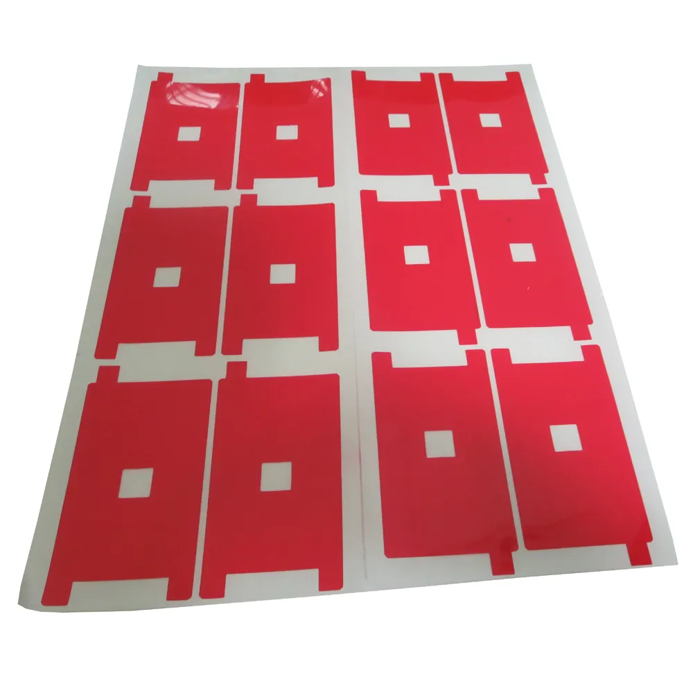 Red LCD Backlight Foam Board Adhesive Film For IPhone 5G/5S/55C Repair ...