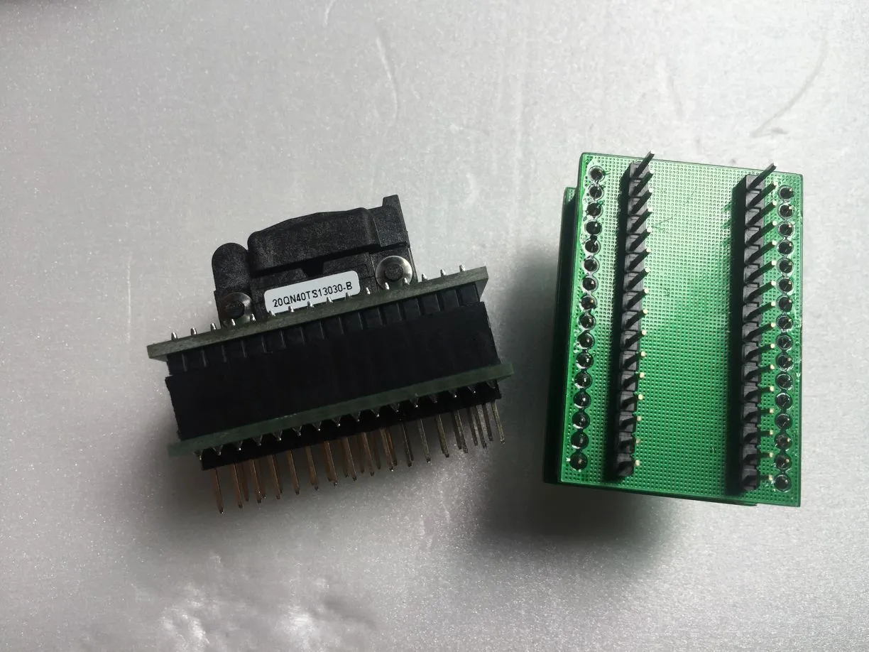 Wholesale CNV QFN20 DIP Burn In Socket 20QN40TS13030 QFN20P 0.4mm Pitch ...