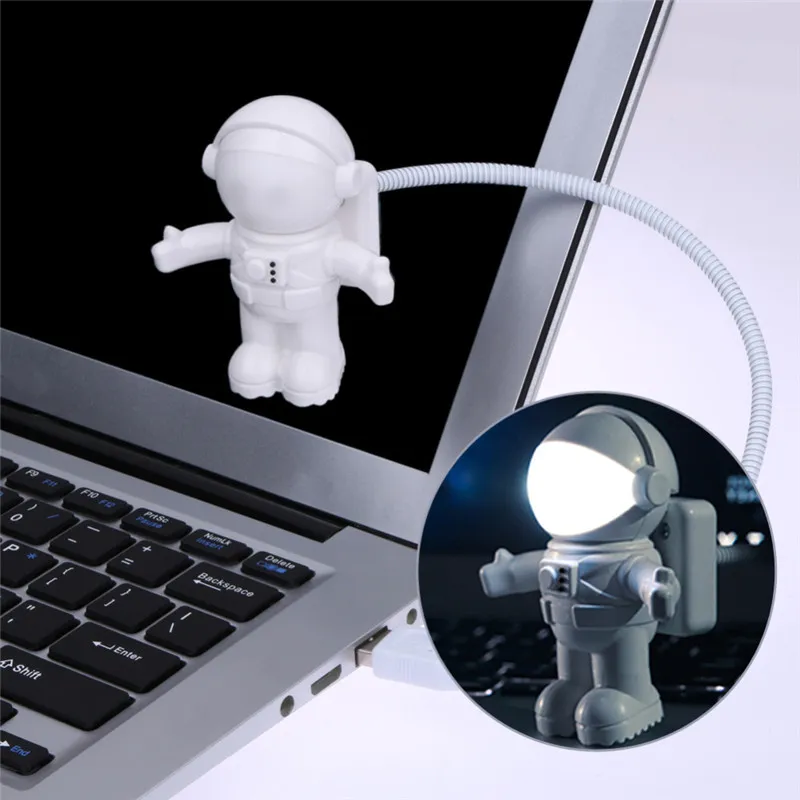 DHgate.com:Astronaut USB LED Night Light for Computer, Adjustable ...