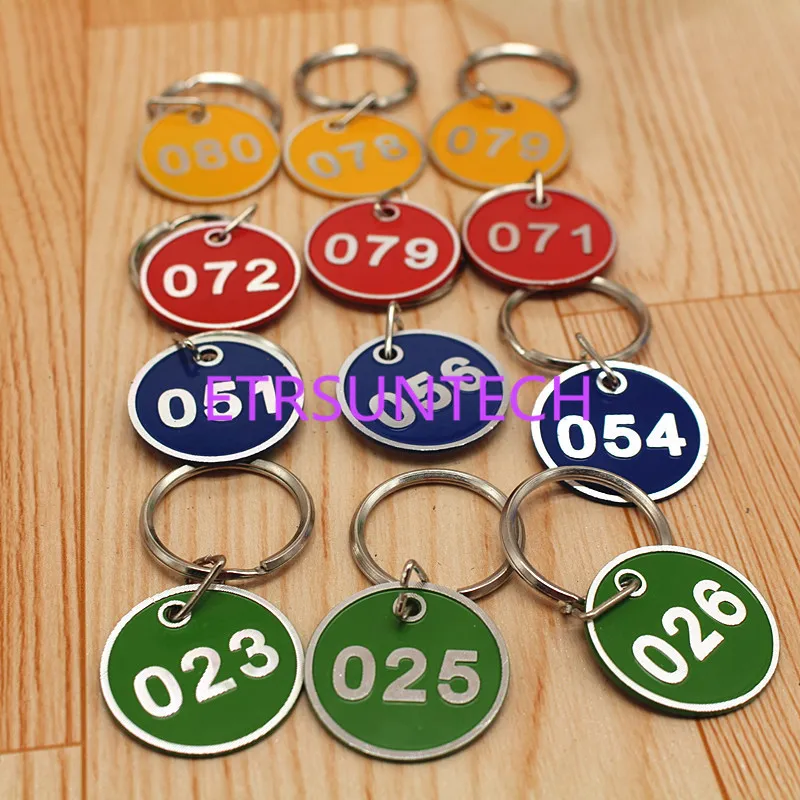 Wholesale Aluminum Alloy Metal Sign Keychain Signage With Ring Digital ...