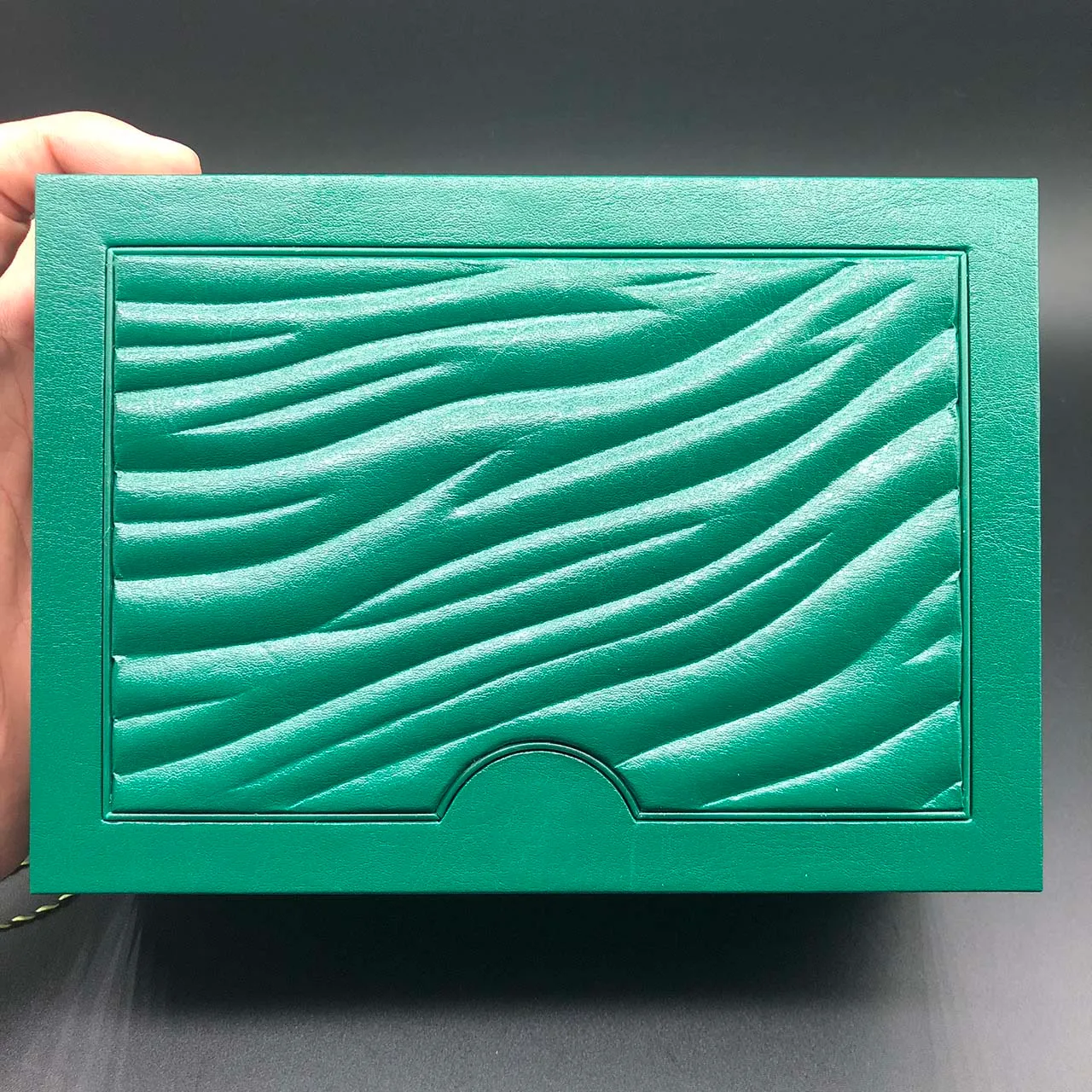 Rolex Watch Box: Dark Green Gift Case For Rolex Watches, Booklets ...