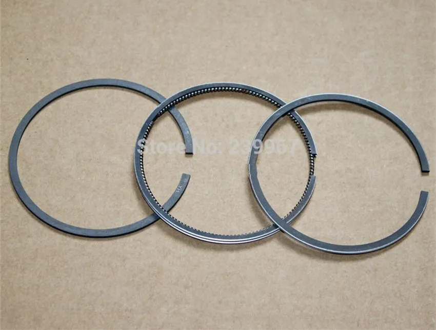 Piston Ring Set 75mm For Robin Subaru EY28 RGX3500 WISCONSIN W128 W1 28 ...