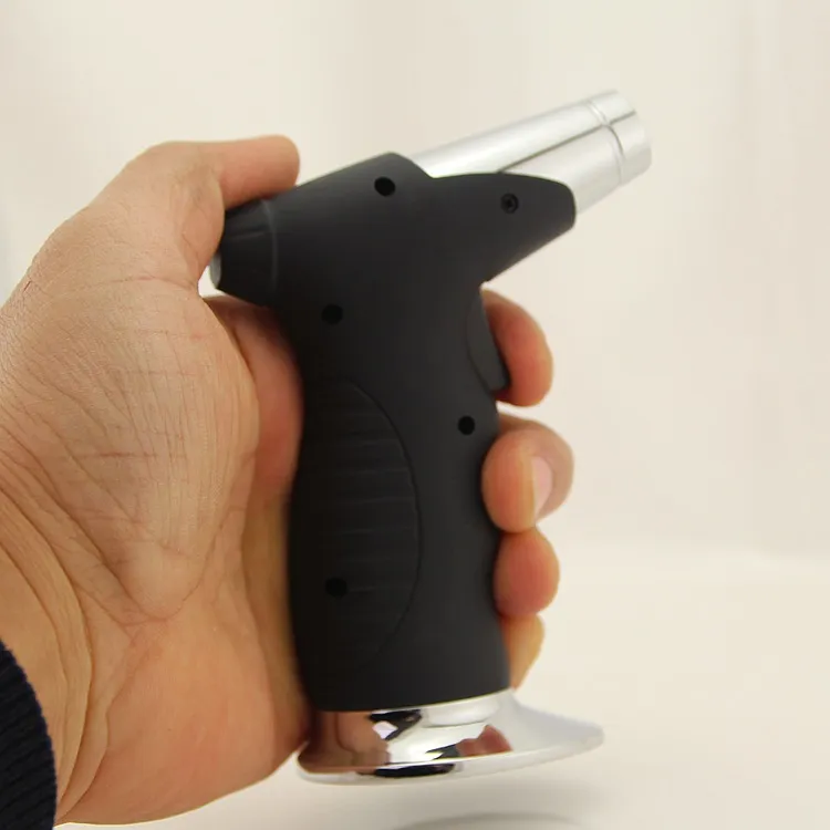 Refillable Butane Scorch Torch Jet Flame Lighter Adjustable BBQ ...