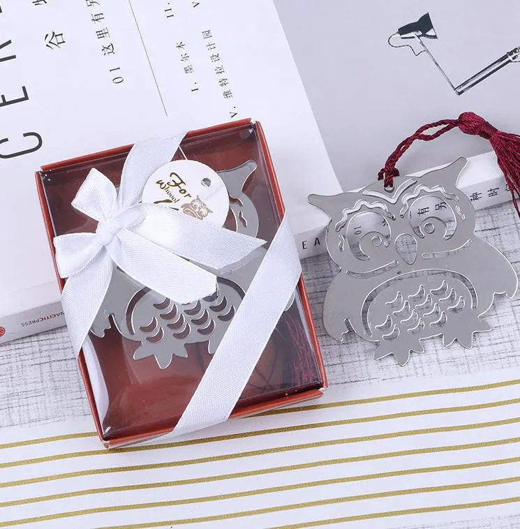 Metal Owl Bookmark Wedding Favors And Gifts Animal Animal Book Markers ...