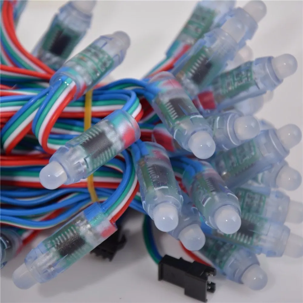 2024 Mokungit DC5V 12V WS2801 WS2811 Full Color Addressable Waterproof ...