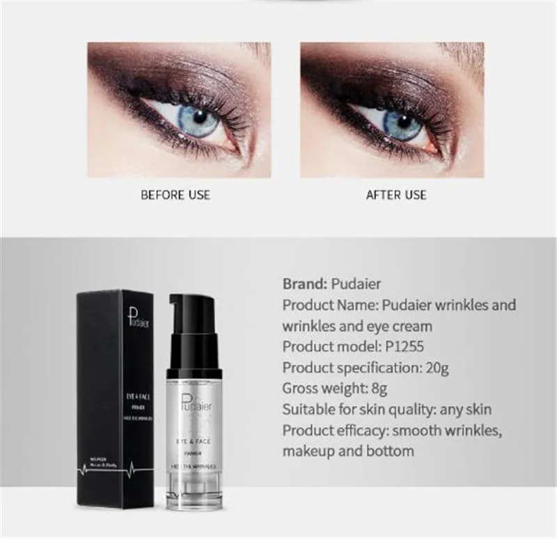 Transparent Eyeshadow Primer Base - Enhance Color & Prevent Creasing ...