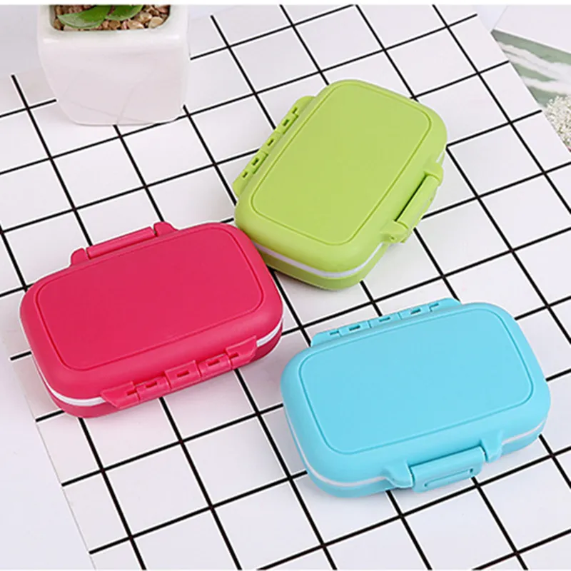 Portable Emergency travel container kit with 3...
