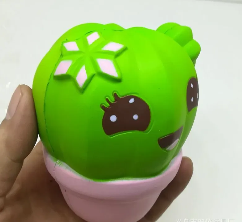 Cactus Squishy Slow Rising Soft Collection Decor Accesorios De 2,57 ...