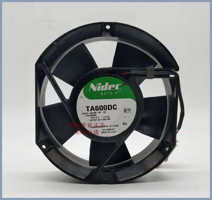 الأصلي NIDEC TA600DC A34438 59 EX 24V 1.4Amp P / N: 956500 لشركة يو بي ...