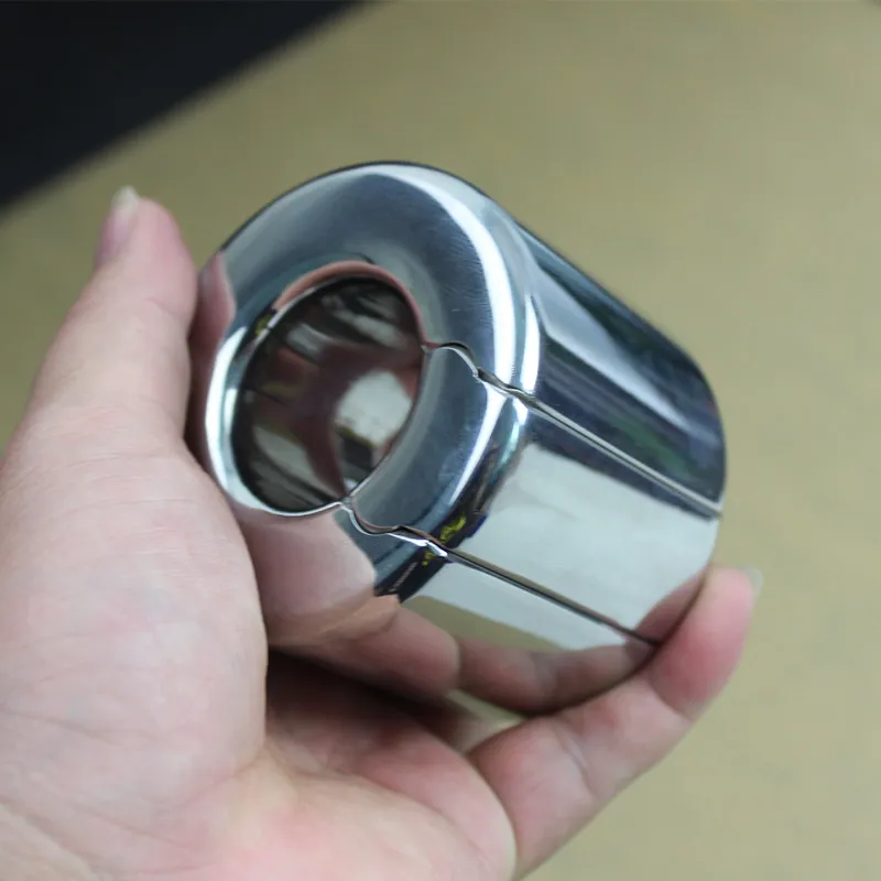 20 Sizes Cockrings Stainless Steel Scrotum Pendant Ball Stretcherspenis