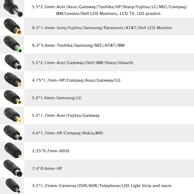 SP26 120W Universal Laptop Power Supply - MediaSpace
