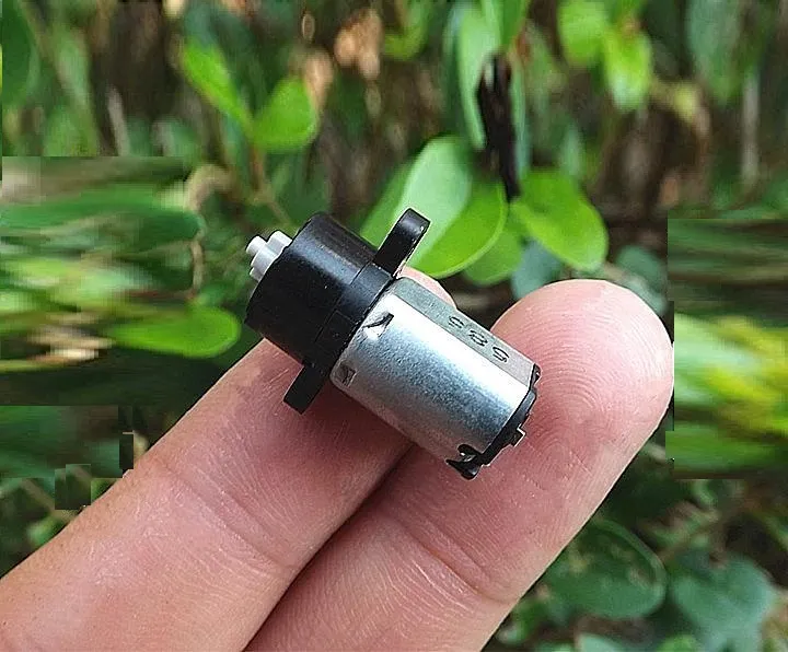 DHgate.com:Miniature DC Gear Motors - 10mm Diameter, 3-5V, 113-189RPM ...
