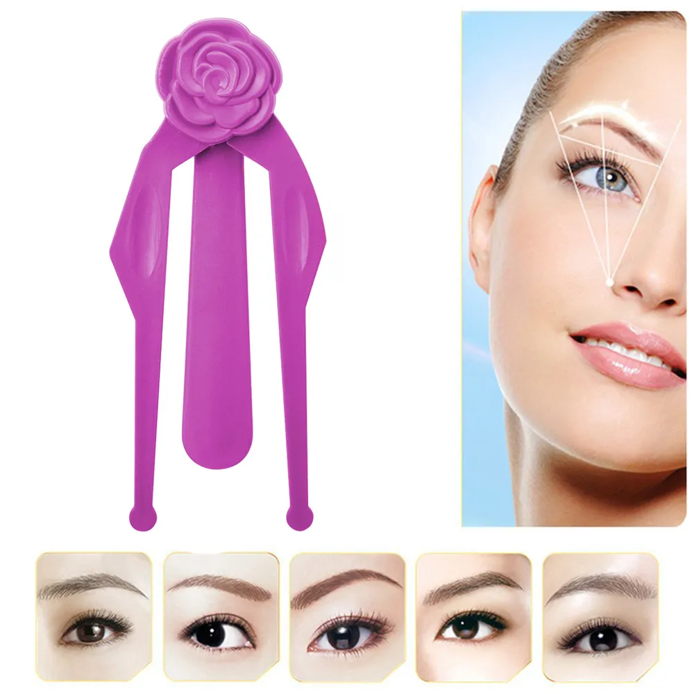 Precision Eyebrow Shaping Ruler - Foldable Microblading Stencil ...