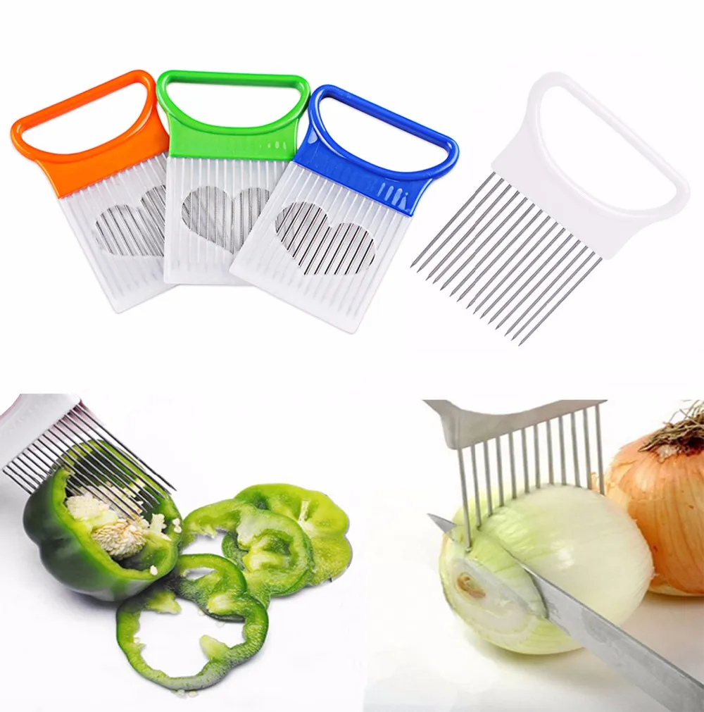Stainless Steel Vegetable Slicer With Guide Holder Convenient Grater ...