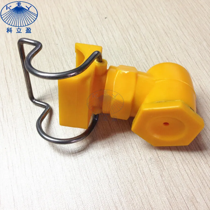 Adjustable ball hollow cone spray clamp nozzle with 3/4 in clamp ...