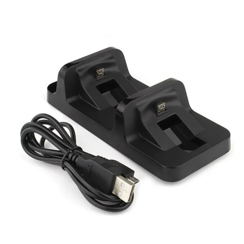 Dual PS4 Controller Charger Dock - Fast Charging Station for ...