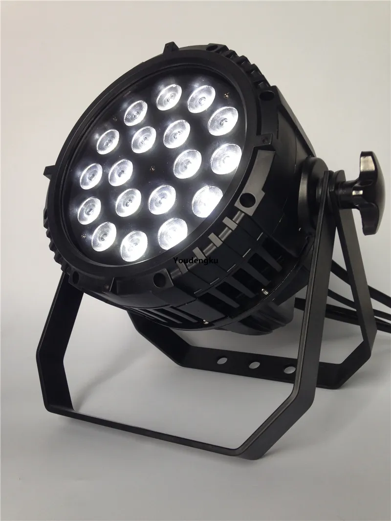 LED Par Light Kit - RGBW 18x12W, Waterproof, 4-in-1 Outdoor Stage ...