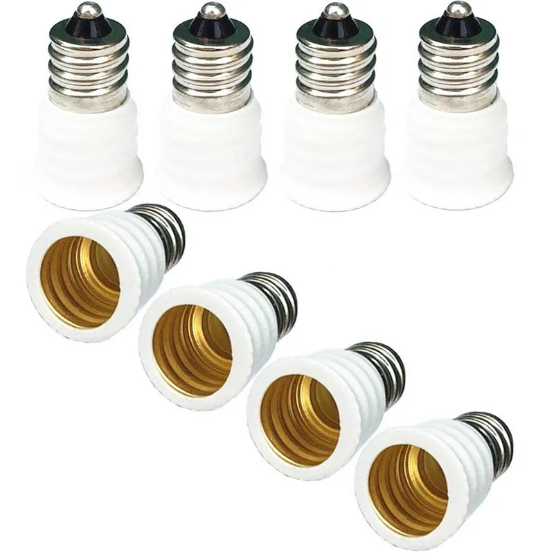 E12 To E14 Adapter Heat Resistant Up To 200Celsius Fire Resistant ...