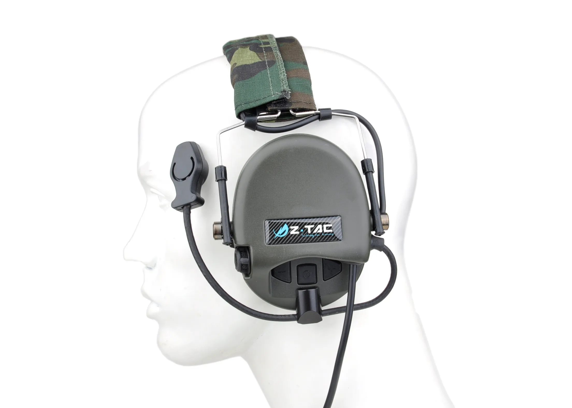 Tactical Ear Muffs Aviation Headset: Hi Threat Tier 1, Noise Canceling ...