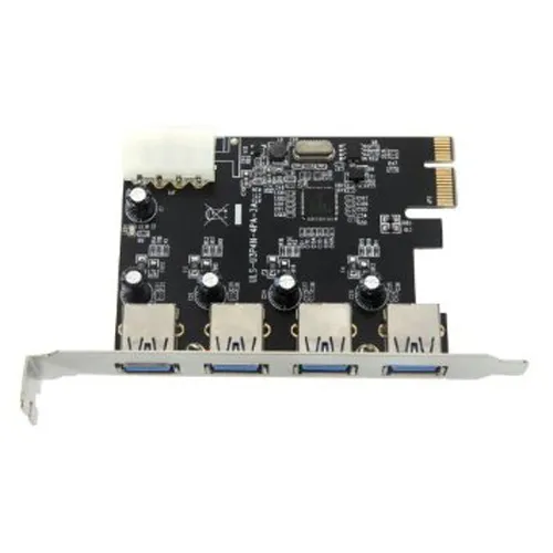 SuperSpeed 4 Port USB 3.I E PCI Express Card With And IDE Power Series ...
