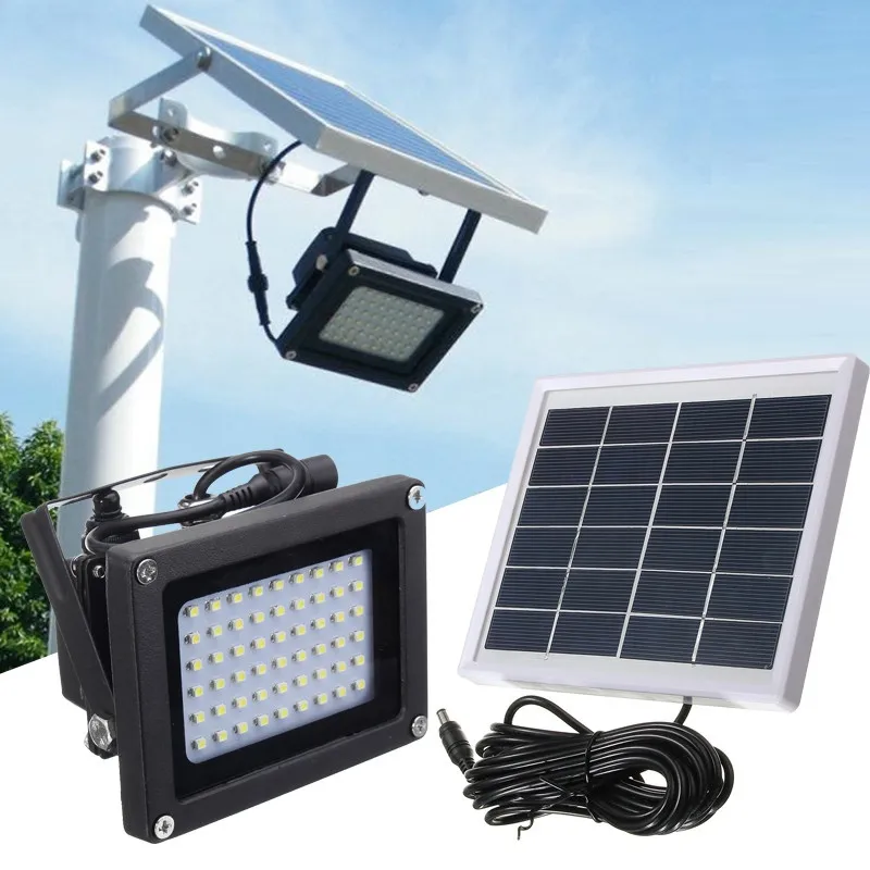 Premium Waterproof 54 LED Outdoor Solar Light Lamp - Long-Lasting ...