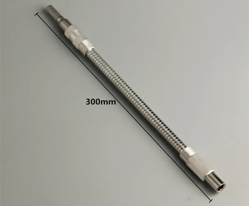 300mm Flexible Shaft Hex Shank 1/4/6.35mm Extension Screwdriver Hand ...