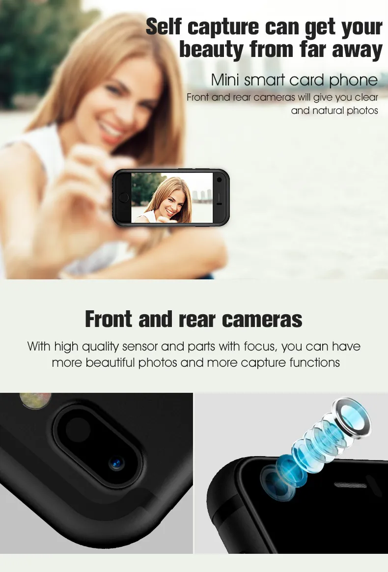 Super Mini Android SmartPhone Cell Phones Original SOYES 7S MTK6580 ...