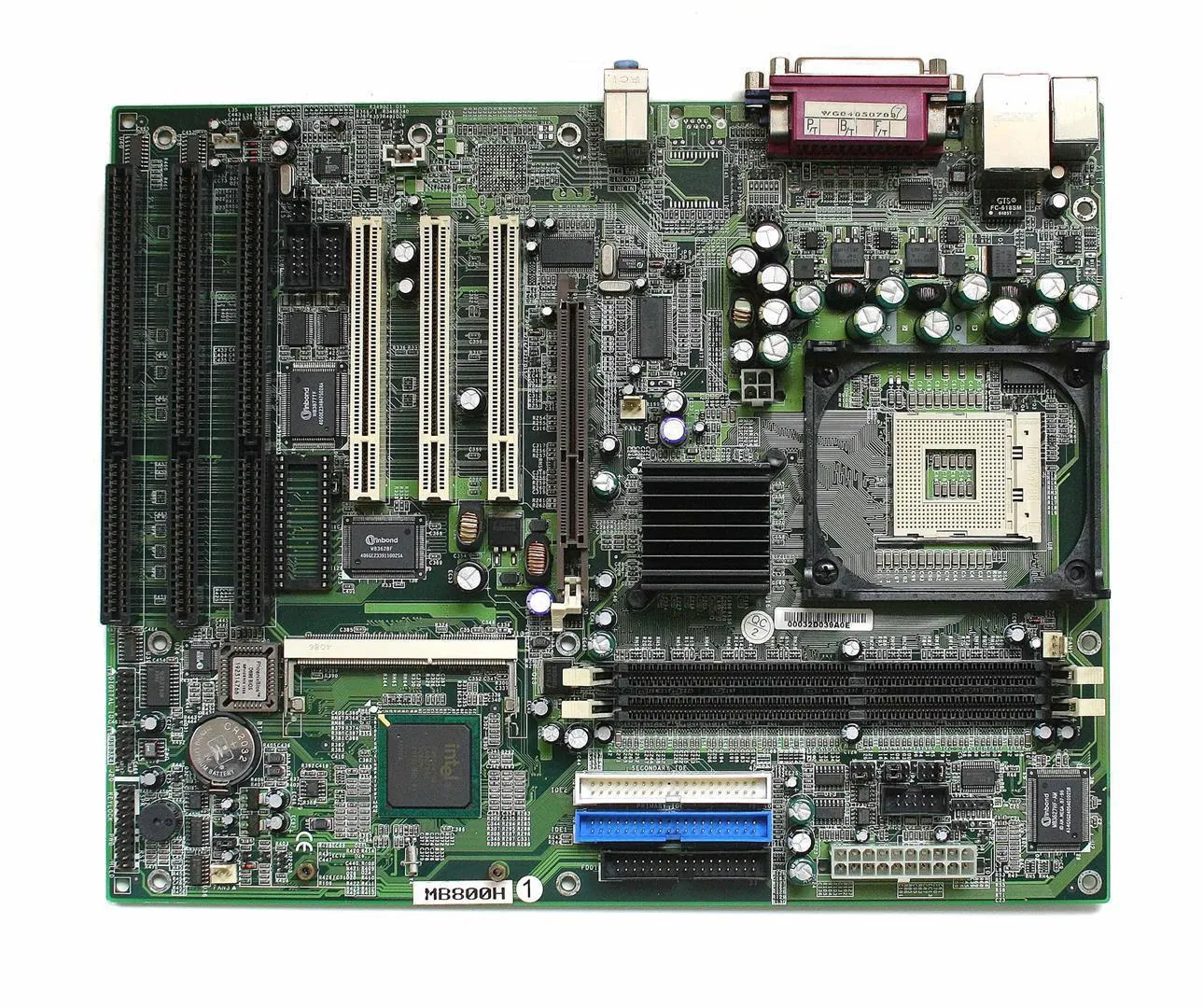 Industrial Motherboard - Nematron MB800H - Legacy Support: 3ISA, I ...