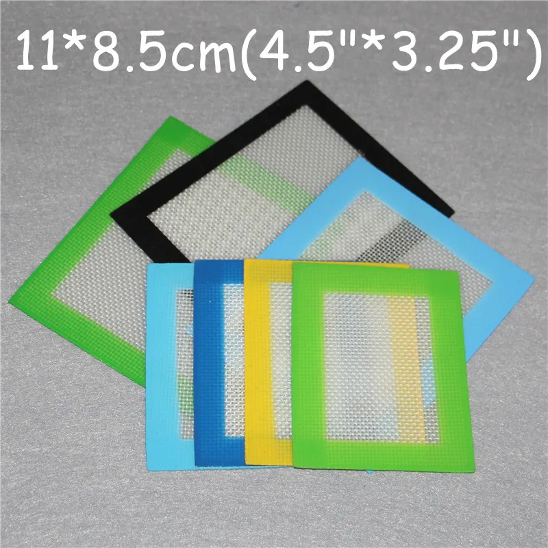 Custom Silicone Dab Mat: 11cm X 8.5cm Food Grade Silicone Dab Tray ...