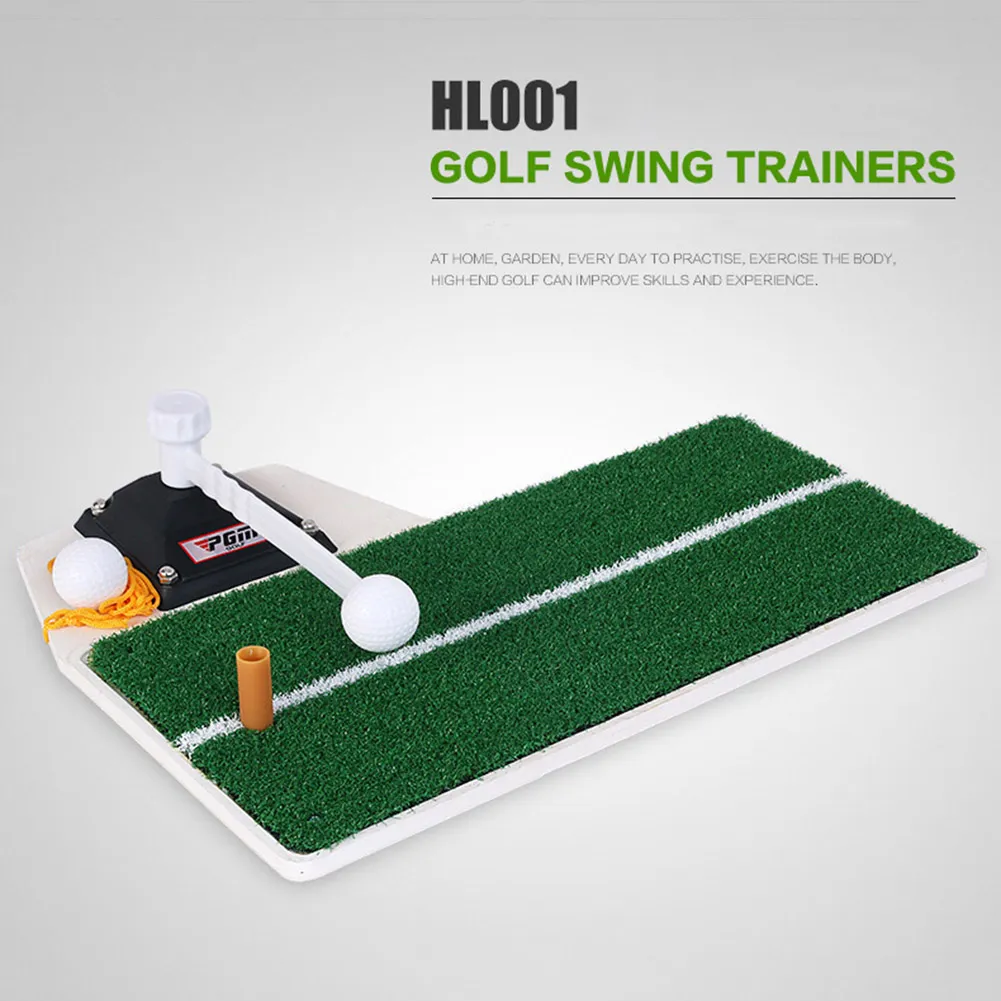 PGM Golf Swing Practice Mat With Import Grass Unleash Your Power And ...