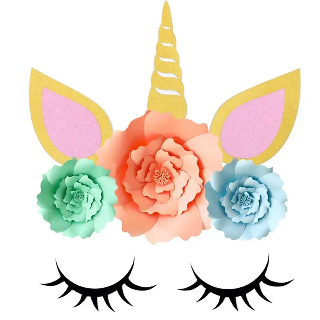 Sleepy Unicorn Cils Stickers Cils Licorne Mariage Mariage Fond De ...