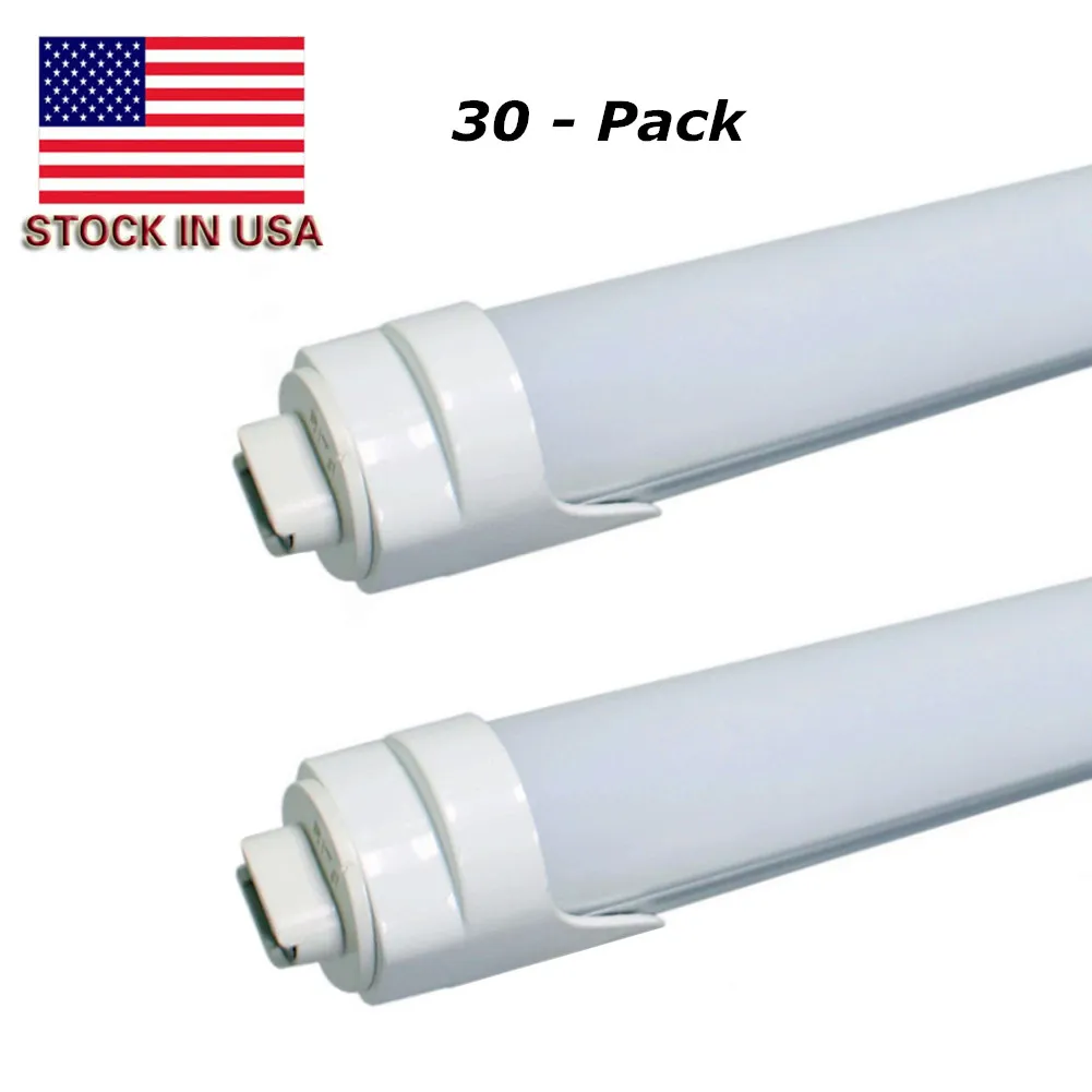 8ft V Shaped T8 Led Tubes 6ft With Single Pin FA8 R17D, Double Sided ...