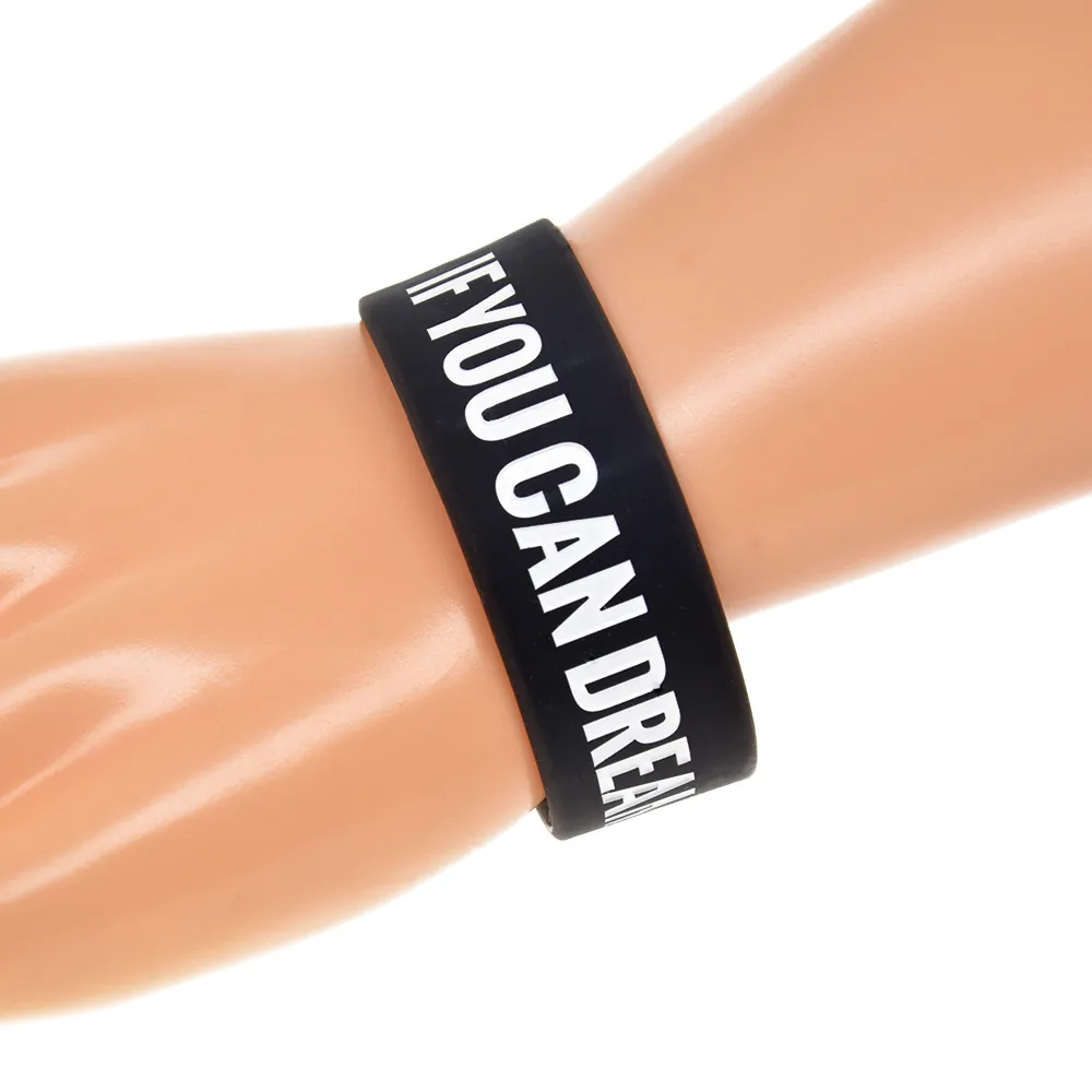 CrossFit Silicone Wristband 1 In Wide Motivational... From Fashion_gift ...
