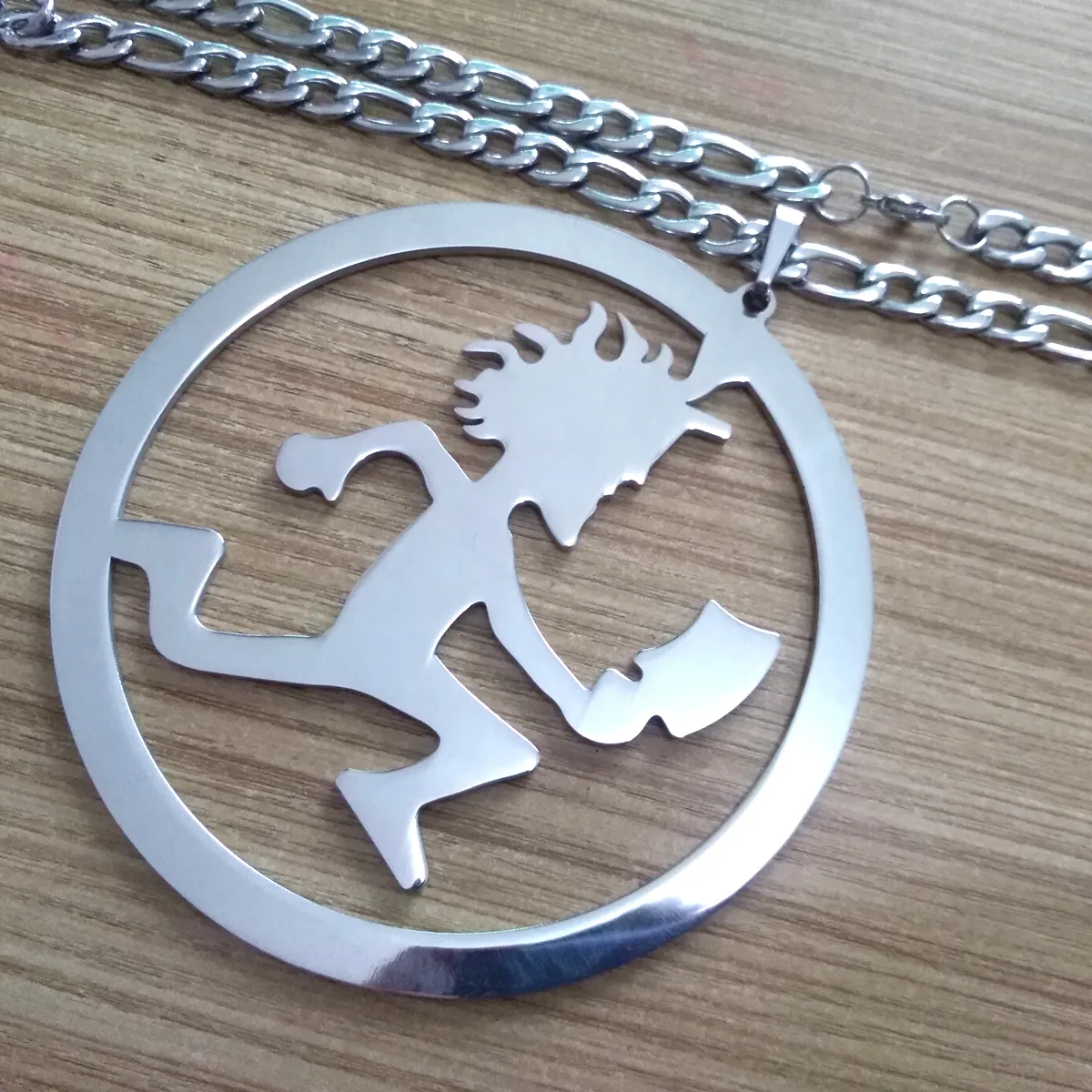 Stainless Steel 5 Inch Hatchetman Charm With ICP COOL, BLAZE Rydas ...