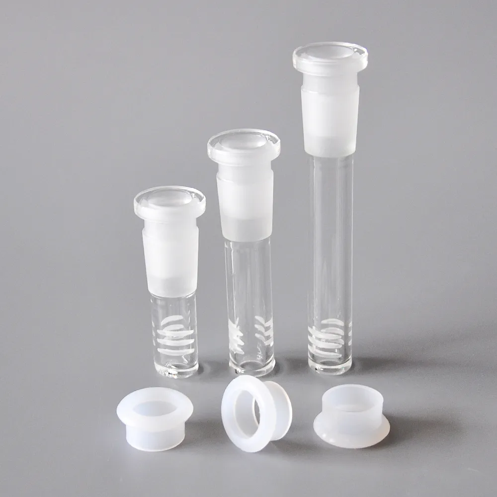 6 Slit Glass Downstem Diffuser | 18.8mm To 14mm | 3/5/8cm Lengths From ...