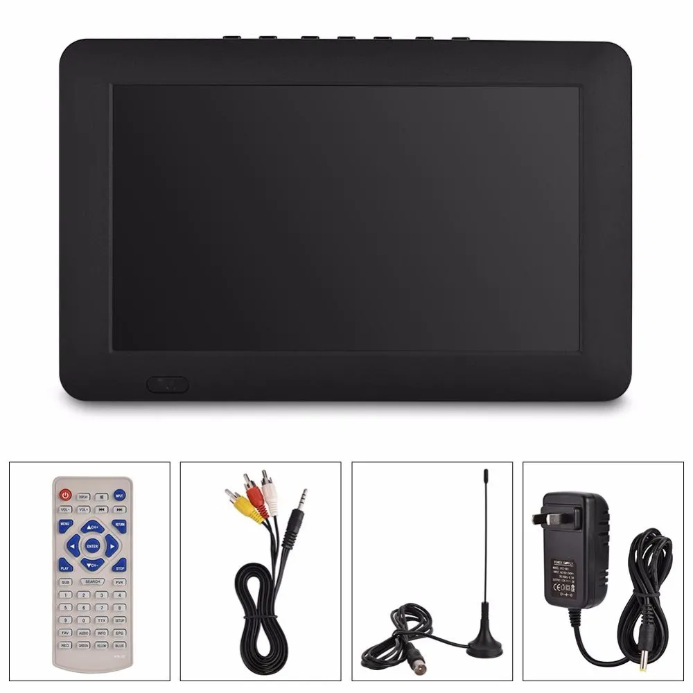 9 Car Portable TV With Digital Color, TFT LED Screen, EU/US Video ...